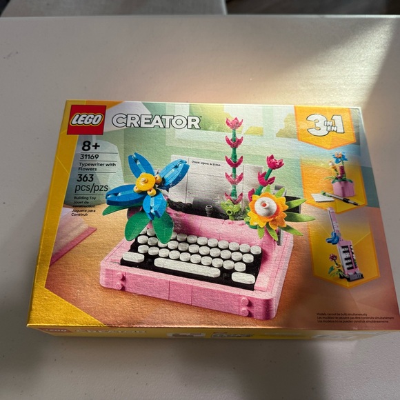Lego | Games | Lego Creator Typewriter With Flowers Set | Poshmark